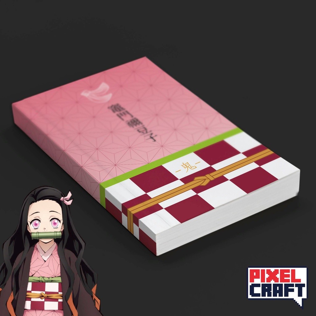 Jual Pocket Note Anime KIMETSU NO YAIBA Softcover A6 Motif Nezuko ...