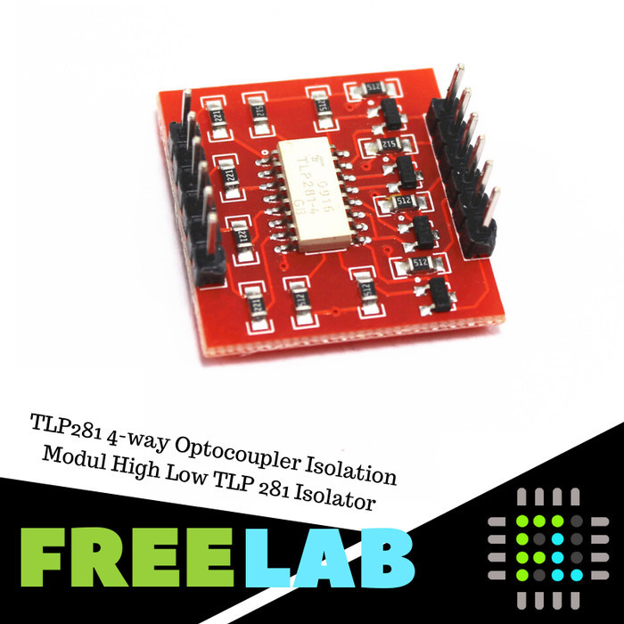 Jual TLP281 4-way Optocoupler Isolation Modul High Low TLP 281 ...