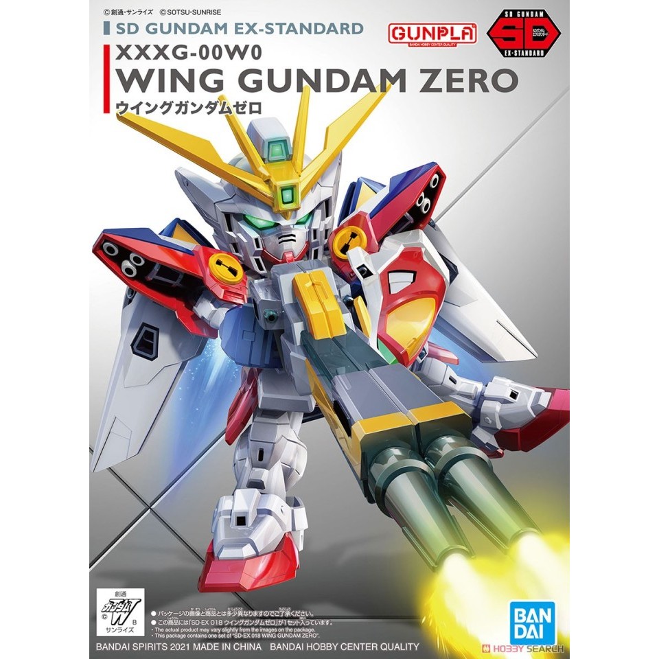 Jual SD Gundam SDEX WING GUNDAM ZERO Bandai Model kit SDEX-18 | Shopee ...
