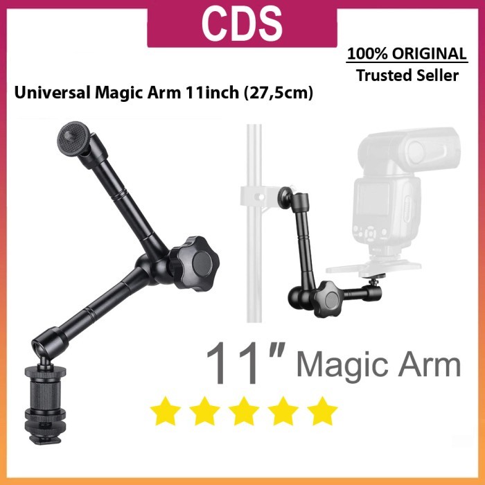 Jual Articulating Magic Arm for Flash- DLSR-LCD-Mirorrless-Slider ...
