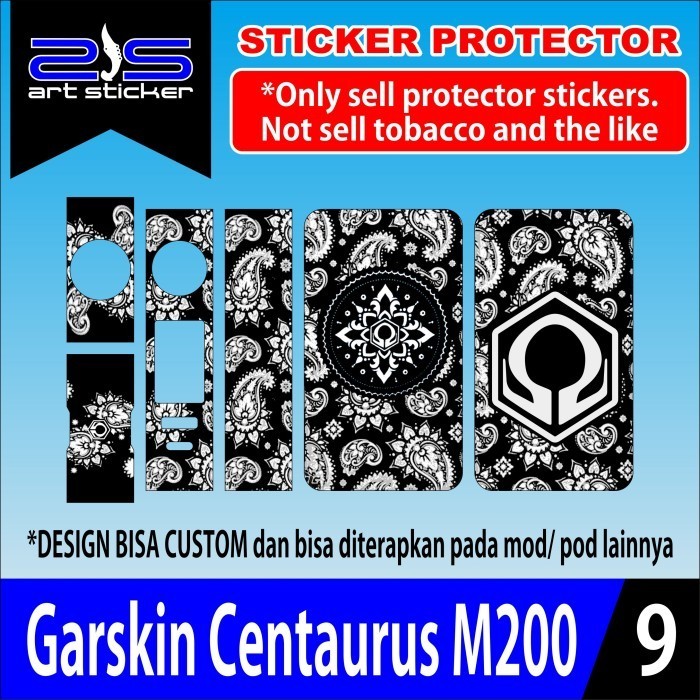 Jual *2Piece* Centaurus M200 Backdoor Garskin Stiker Casing Custom ...