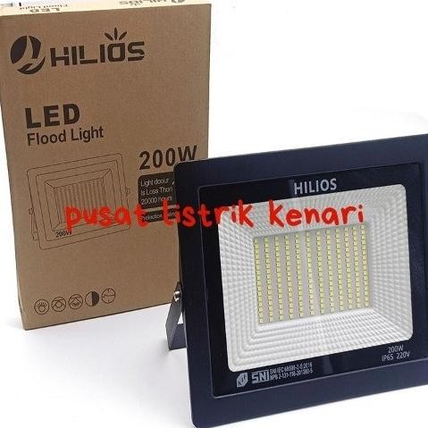 Jual lampu sorot tembak LED 200W flood light 200 Watt outdoor IP65 | Shopee Indonesia