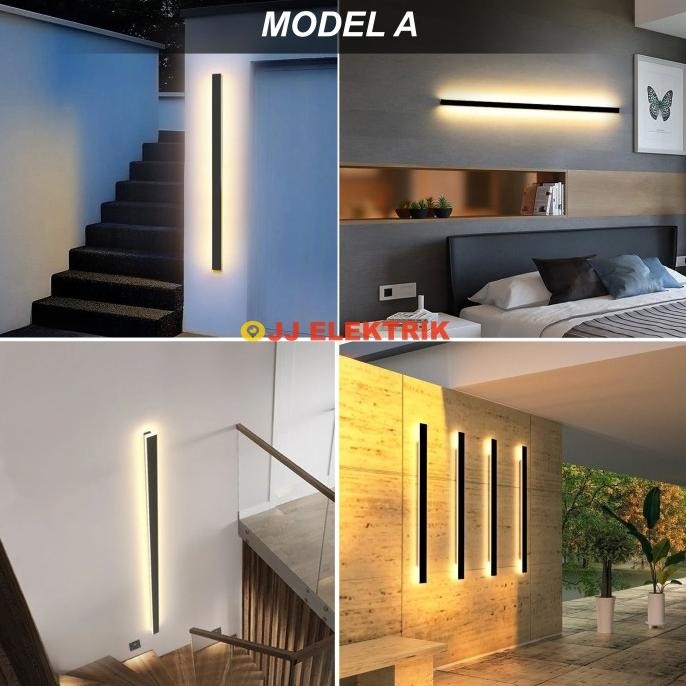 Jual Lampu Tangga Led Step Light Panjang Linear Lampu Hias Dinding ...