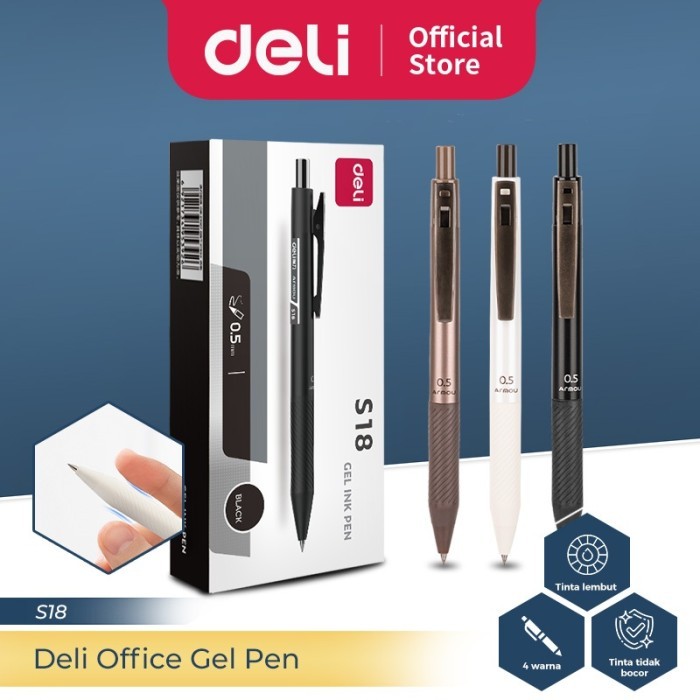 Jual Terbaru [DWI] - PULPEN GEL OFFICE / OFFICE GEL PEN 0.5 MM ...