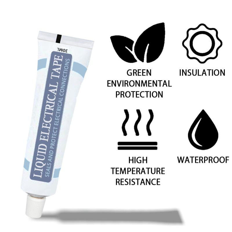 Jual Lem Kabel Insulating High Temperature Glue 30ML - E209 - Hitam ...