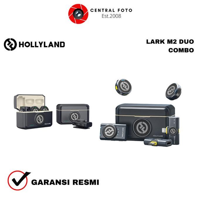 Jual HARGA DISC - Hollyland Lark M2 Combo Wireless Lavalier Microphone ...