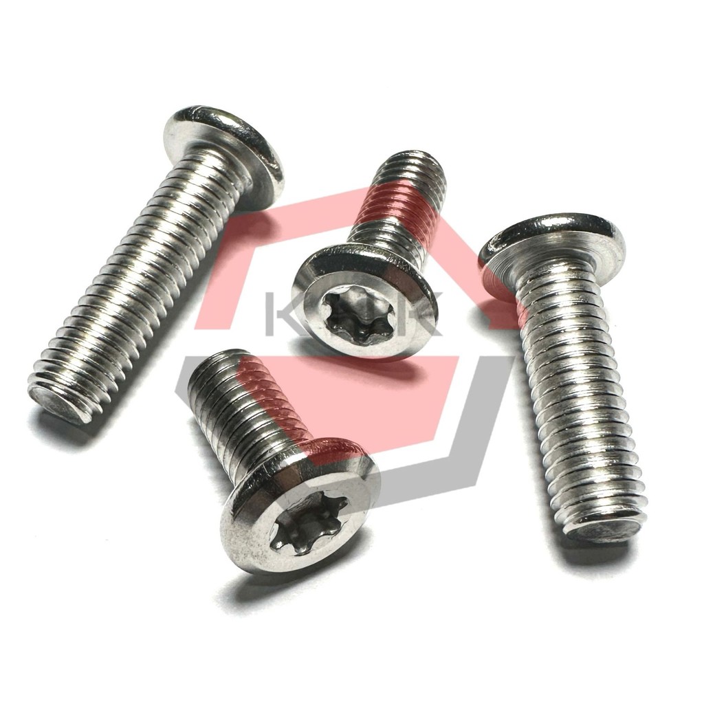 Jual BAUT CHAMFERED HEAD TORX M8x20 STAINLESS STEEL | Shopee Indonesia