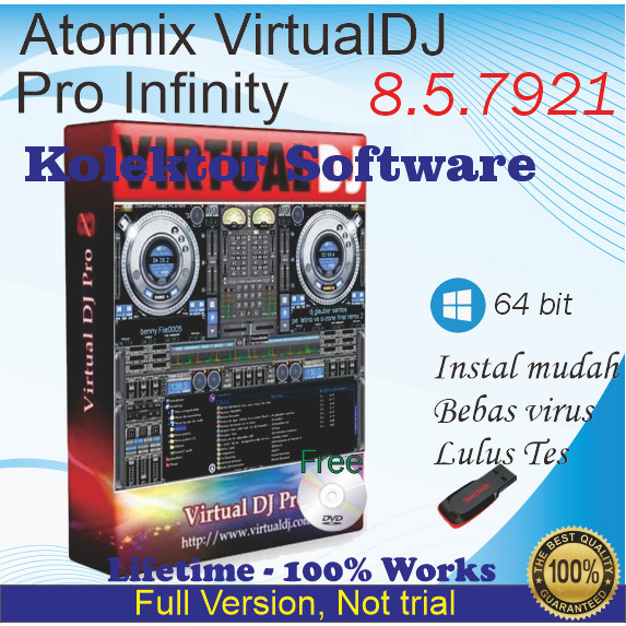 Jual Atomix VirtualDJ Pro Infinity - Full Version, Lifetime | Shopee ...