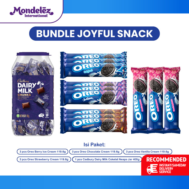 Jual [BUNDLE JOYFUL SNACK] Paket Coklat Cadbury Neap Jar dan Biskuit ...