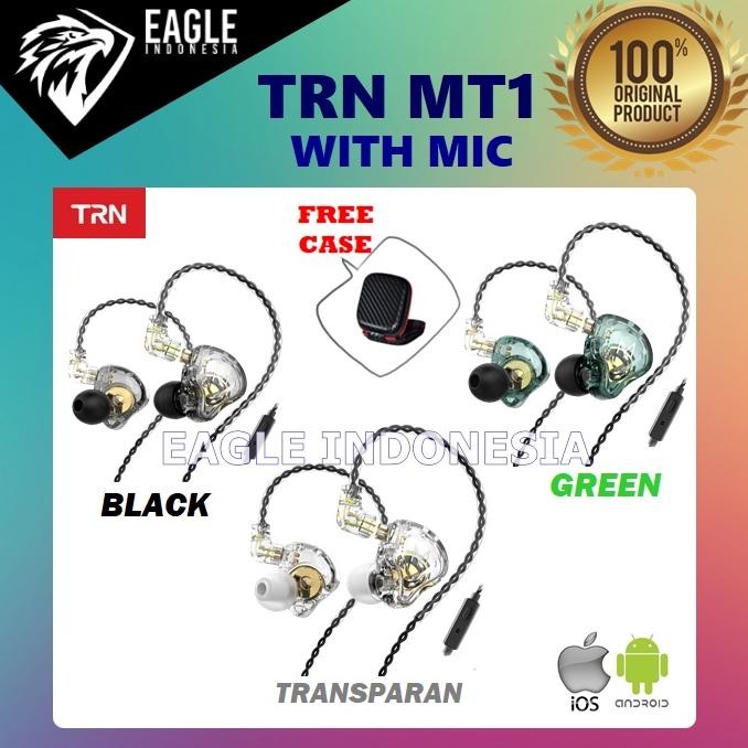 Jual TRN MT1 MT1 PRO Hi-FI 1DD Dyunamic Dynamic IEM WITH MIC | Shopee ...