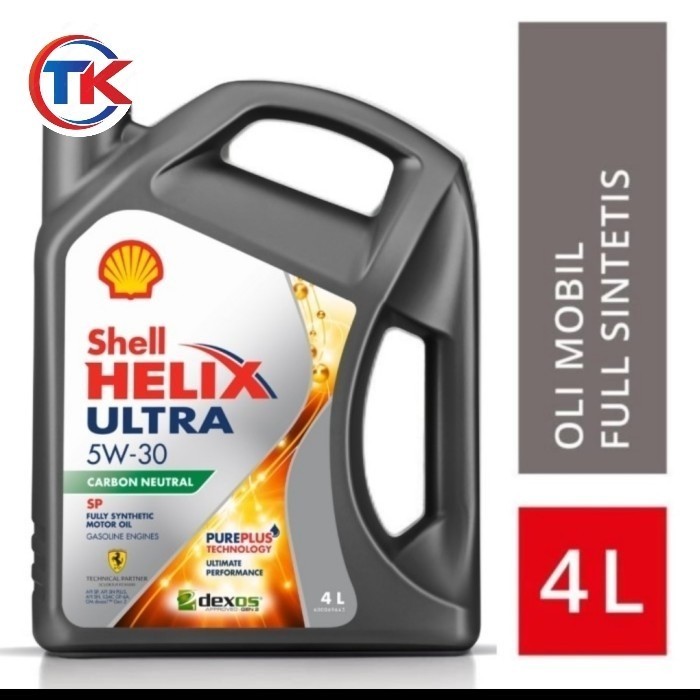 Jual Oli Shell Helix Ultra ( 5W-30 ) ,Fully Synthetic,4Liter,Original ...