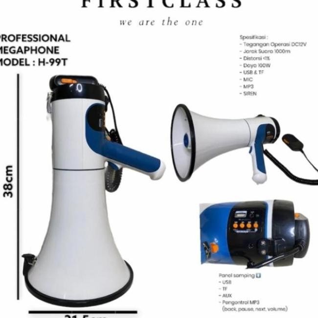 Jual Megaphone Firstclass 99 Geras Suara | Shopee Indonesia