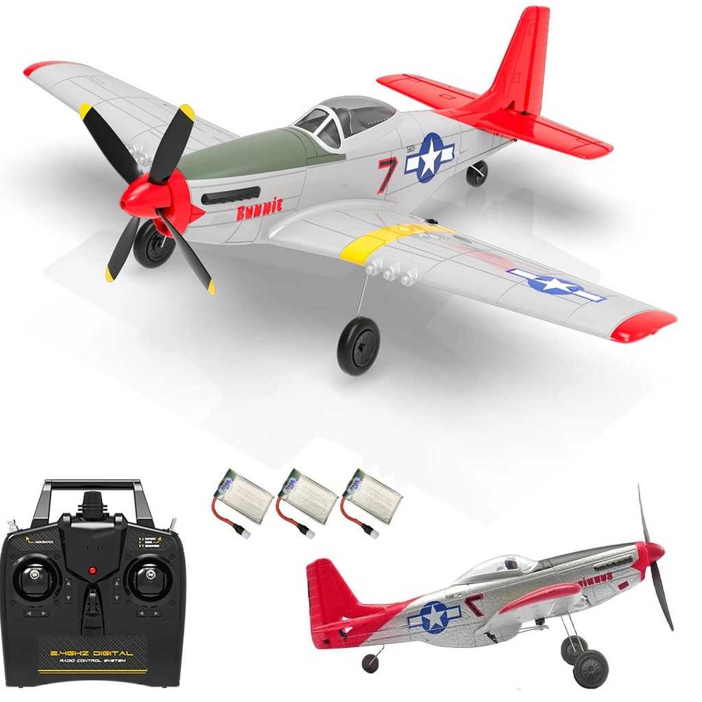 Jual 400MM P51 P51D MUSTANG REMOTE CONTROL AIRCRAFT 4CH AEROBATIC FIGHT ...