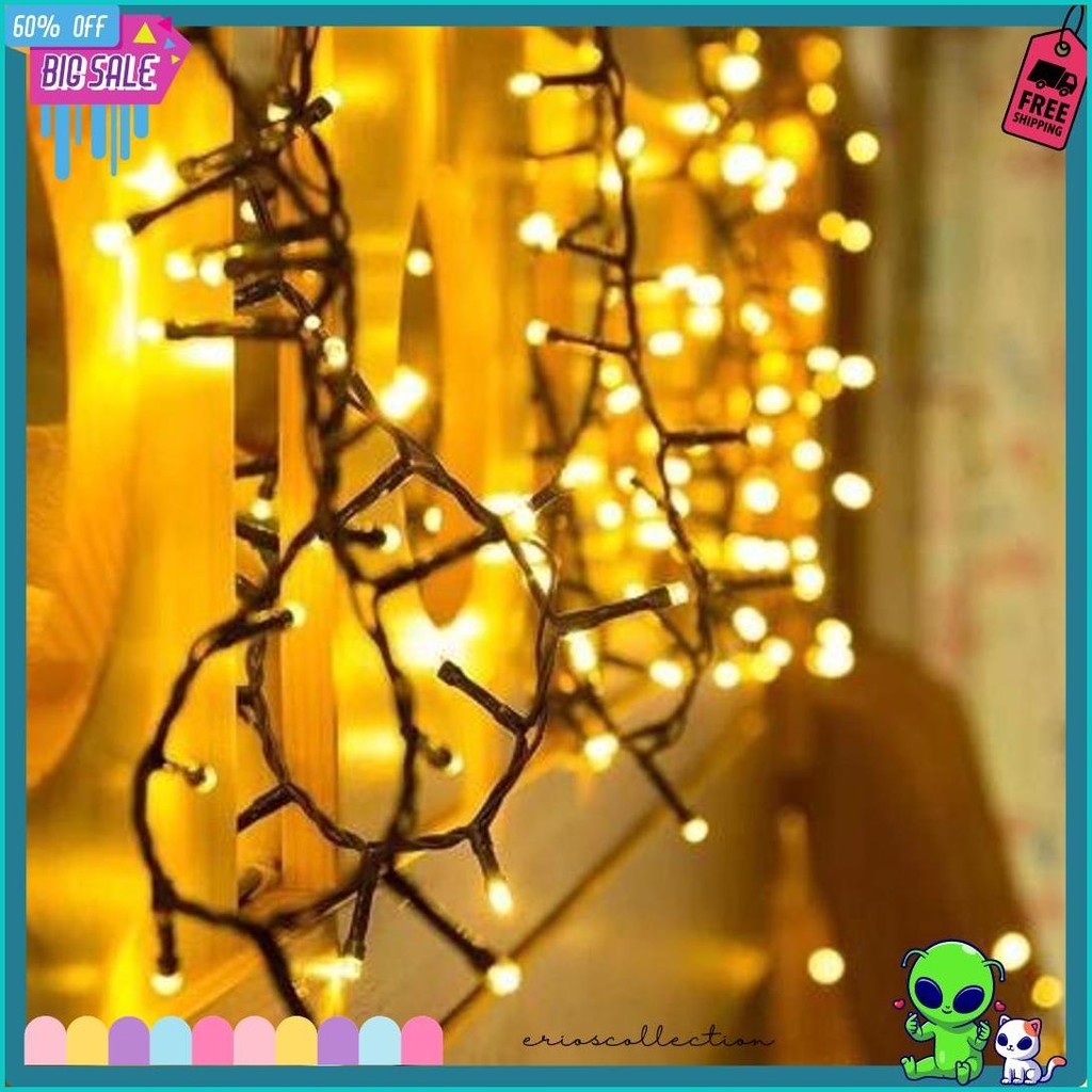 Jual Lampu Tumblr 100 Led 10M Lampu Natal 100Led +Sambungan (Cod ...