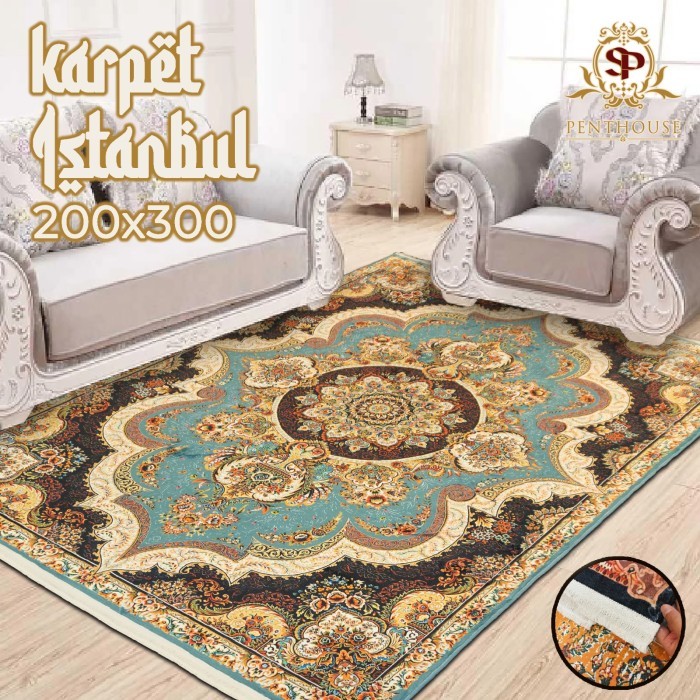 Jual KARPET TURKEY 2x3M KARPET ISTANBUL BULU KASHMIR JUMBO + RUMBAI ...