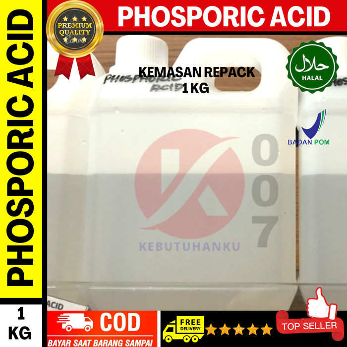 Jual Phosporic acid 1 kg / Asam Fosfat / HPO4 / food grade | Shopee Indonesia