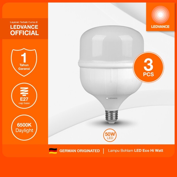 Jual LEDVANCE Lampu Bohlam LED Eco Hi Watt 50W | Shopee Indonesia