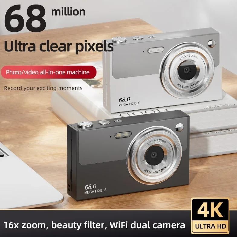 Jual digital camera 4k wi-fi compact camcorder 68 megapixels 16x zoom ...