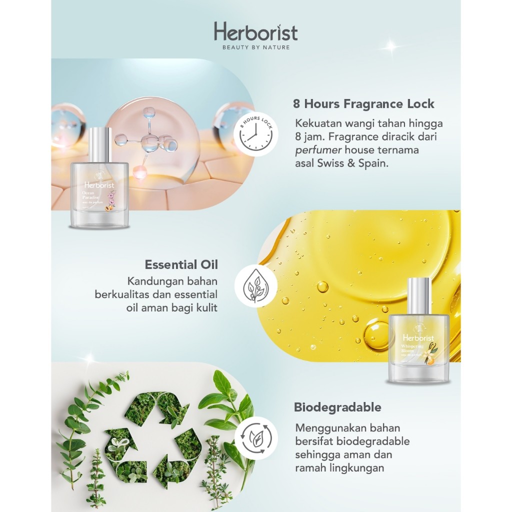 Jual [NEW] Herborist Eau De Parfum 30ml Unisex Wangi Tahan Lama ...