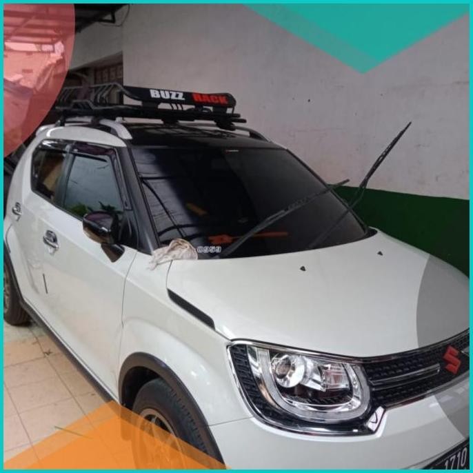 Jual Roof Rack bagasi atas mobil Suzuki IGNIS model BUZZ rack + cross ...