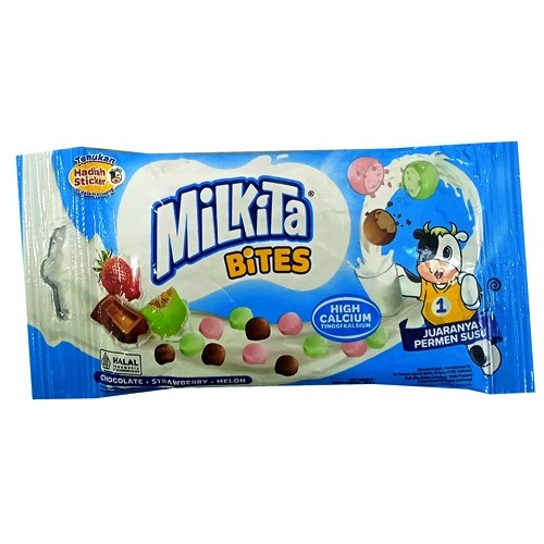Jual S13863 MILKITA BITES PERMEN SACHET 24GR MAJU BERSAMA (20260228 ...