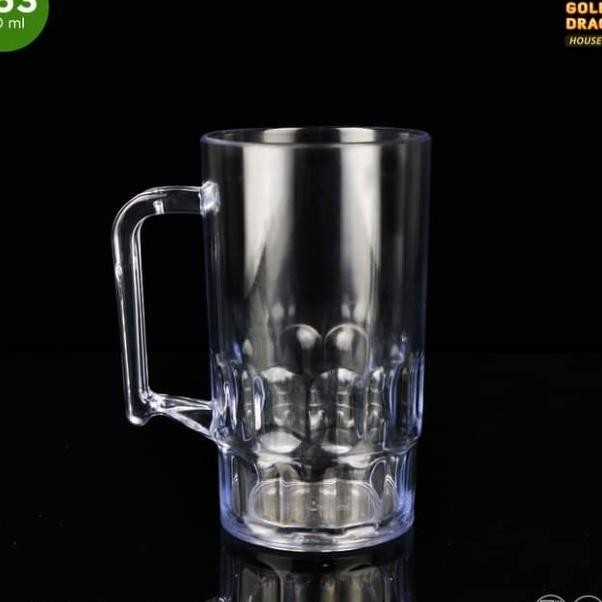 Jual Gelas Teh Gagang Plastik Golden Dragon 853 (San) 410Ml 1 Box Isi 6 Pcs | Shopee Indonesia