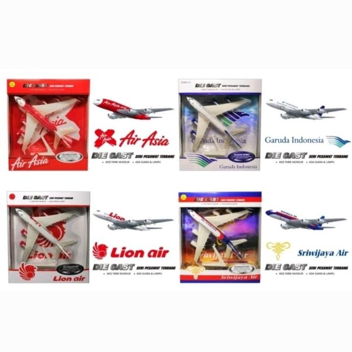 Jual Mainan Diecast Pesawat Terbang Miniatur Die-cast Pesawat Airbus A3 ...