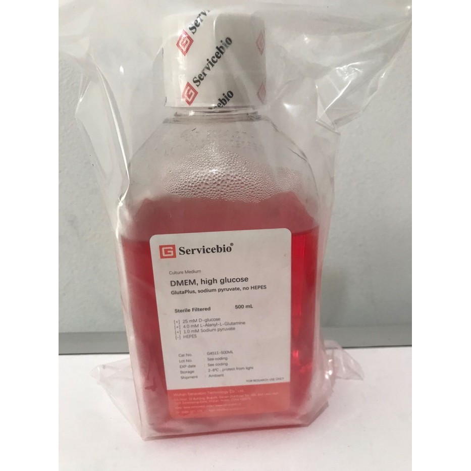 Jual Media Dmem, High Glucose, Glutaplus, Sodium Pyruvate, No Hepes, 500Ml | Shopee Indonesia