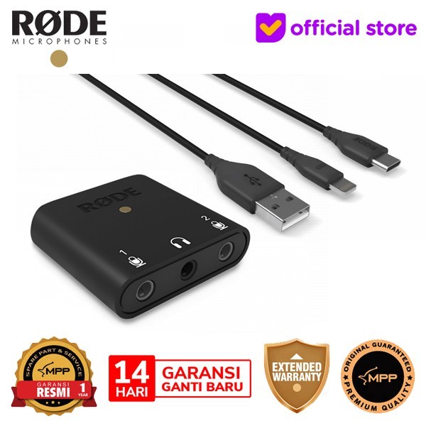 Jual Microphone Rode Audio Interface AI-Micro | Shopee Indonesia