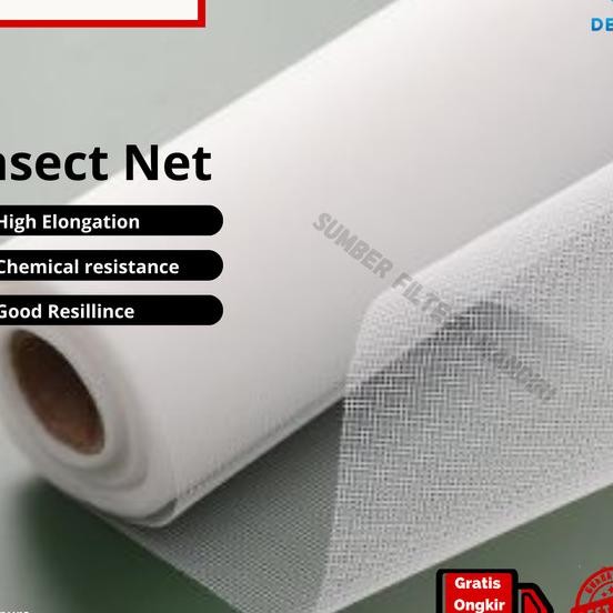 Jual Mesh Jaring Kasa Kawat Nyamuk, Insect Net (Nylon) Tanaman ...