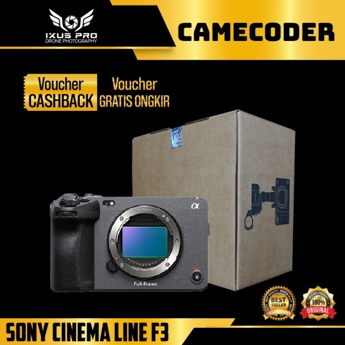 Jual Sony FX3 Full-frame Cinema Line Body Only / Sony FX3 CInema Line ...