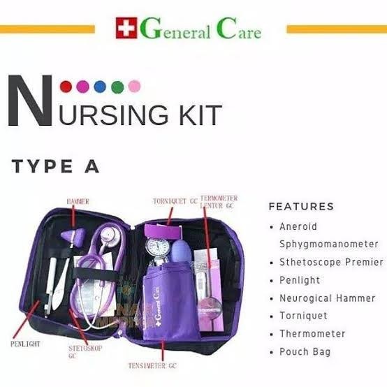 Jual Perlengkapan Perawat Nurse Kit - Medical Kit Set Bidan Kit ...