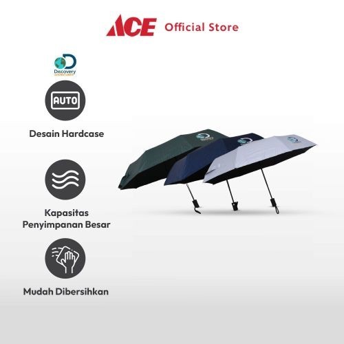 Jual JUAL Ace Discovery Adventures Payung Lipat Otomatis Folding Umbrella Automatic Pelindung ...