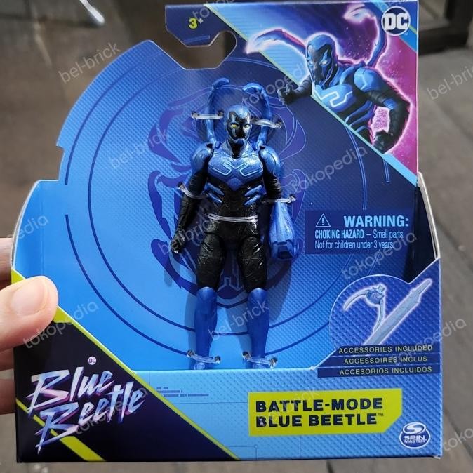 Jual Spin Master DC Comics Blue Beetle - Battle-Mode Blue Beetle ...