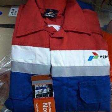 Jual Wearpack Pertamina Nomex Original Atau Coverall Nomex Pertamina ...