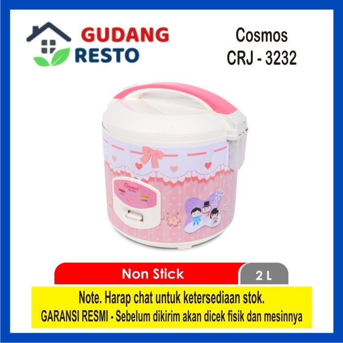 Jual Cosmos Magic Com Rice Cooker Crj 3232 / Penanak Nasi Crj3232 2 ...