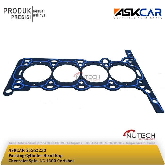 Jual Packing Paking Cylinder Head Kop Chevrolet Spin 1.2 1200 Cc Asbes ...