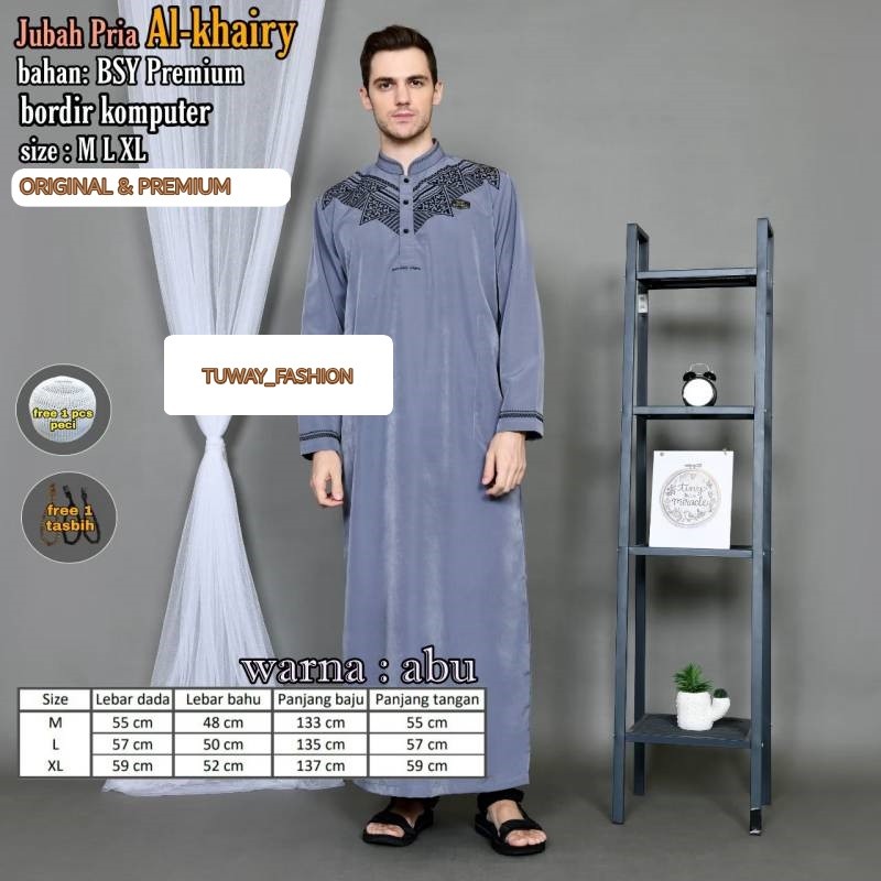Jual Jubbah Mewah Model Terbaru Jbah Reguler Mewah Gamis Pria Jumbo ...