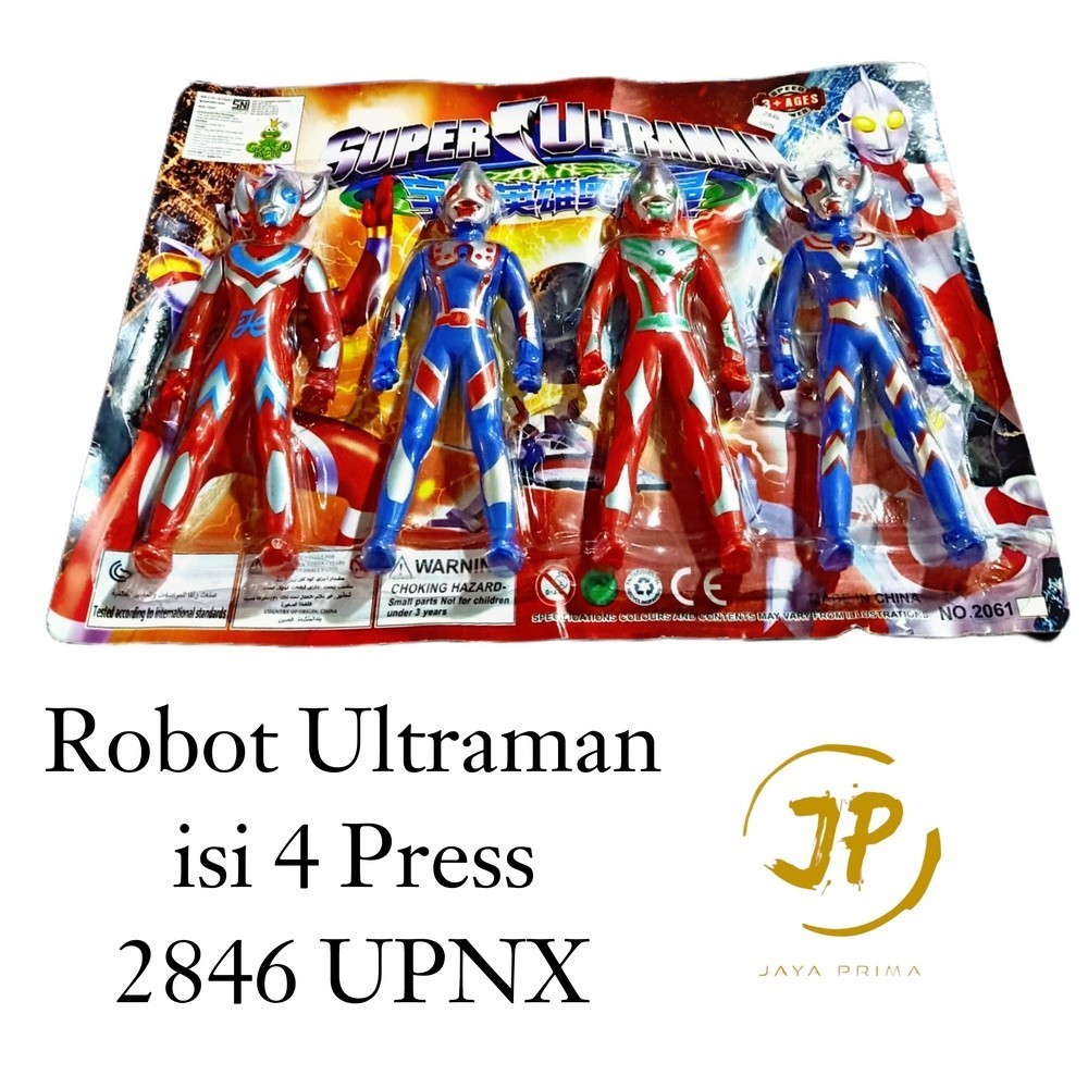 Jual MAINAN ANAK ROBOT SUPER ULTRAMAN ISI 4 PRES | Shopee Indonesia