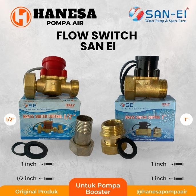 Jual SAN EI Flow Switch Otomatis Pompa Booster / Pendorong | Shopee Indonesia