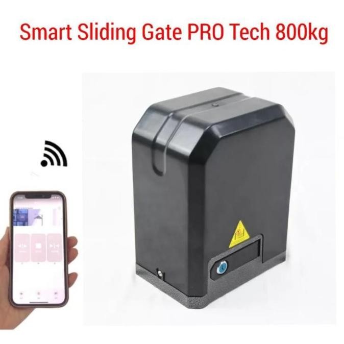Jual SMART SLIDING GATE PRO TECH 800KG MESIN PINTU GERBANG PAGAR REMOT ...
