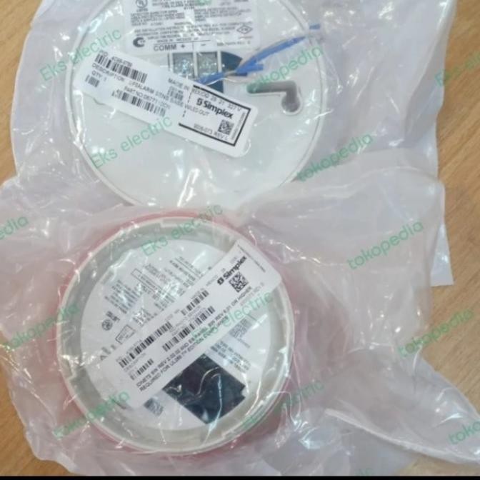 Jual Smoke Detector Simplex Addressable 4098-9714 Plus Base 4098-9792 ...