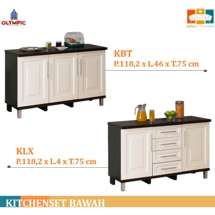Jual Olympic Lemari Dapur | Kitchen Set Atas / Kitchen Set Bawah ...