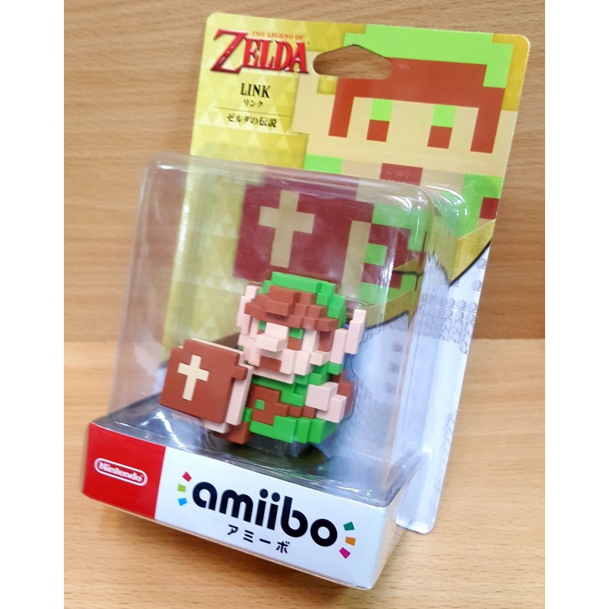 Jual amiibo Link 8-Bit (Legend of Zelda) BOTW Dot 3D Pixel Link ...