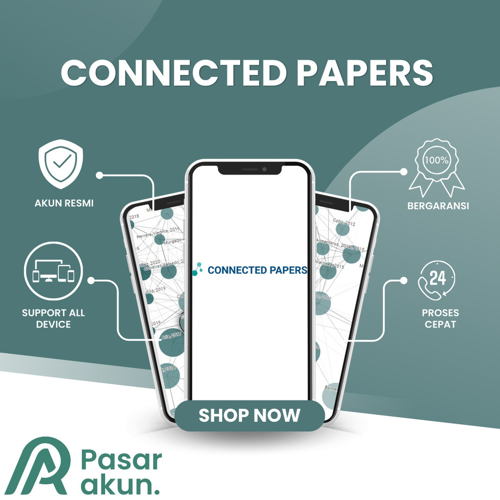 Jual Connected Papers Academic Plan 1 Tahun - Find And Explore Academic ...