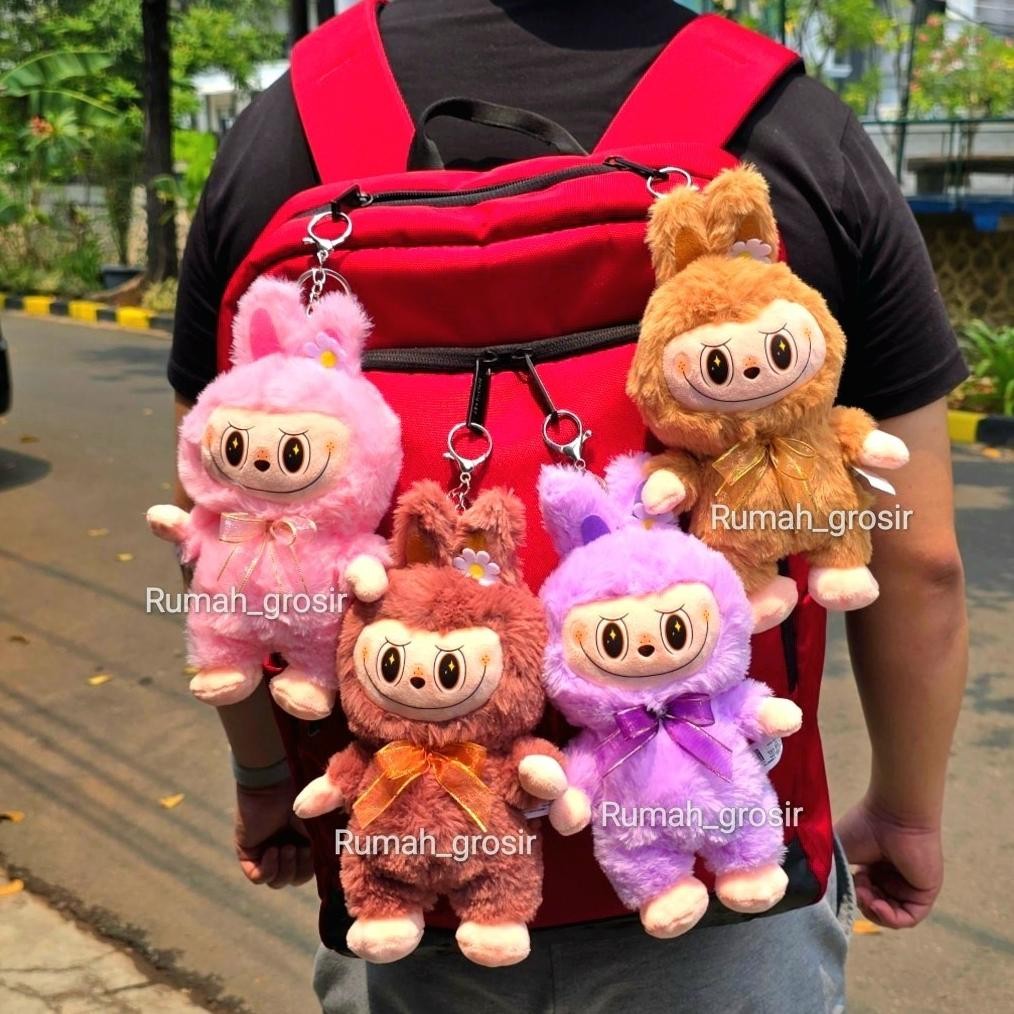 Jual Gantungan Kunci Boneka Labubu The Monsters Exciting Macaron Labu ...