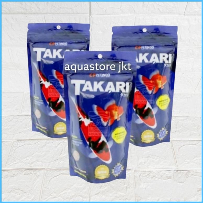 Jual MAKANAN IKAN HIAS TAKARI FISH FOOD 1 MM 100GRAM 250GRAM PELET IKAN ...