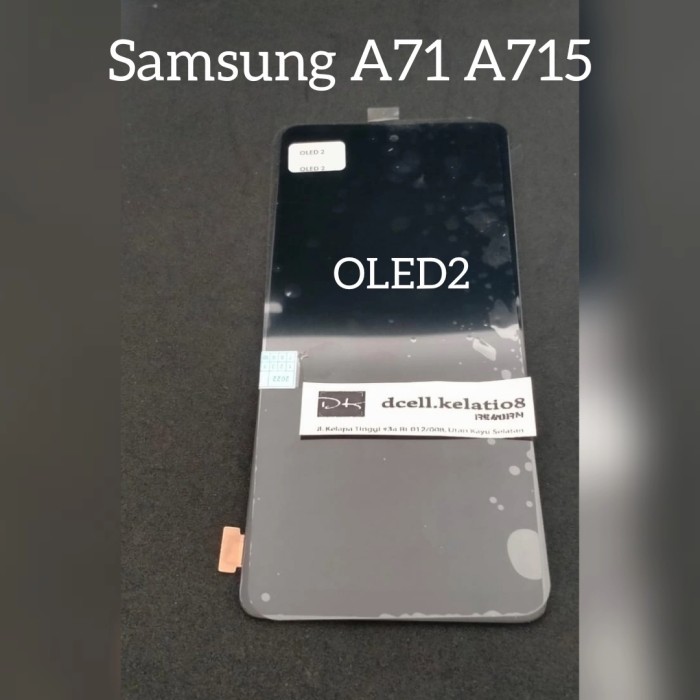 Jual LCD TOUCHSCREEN SAMSUNG GALAXY A71 A715 OLED 2 TIPIS PRESISI | Shopee Indonesia