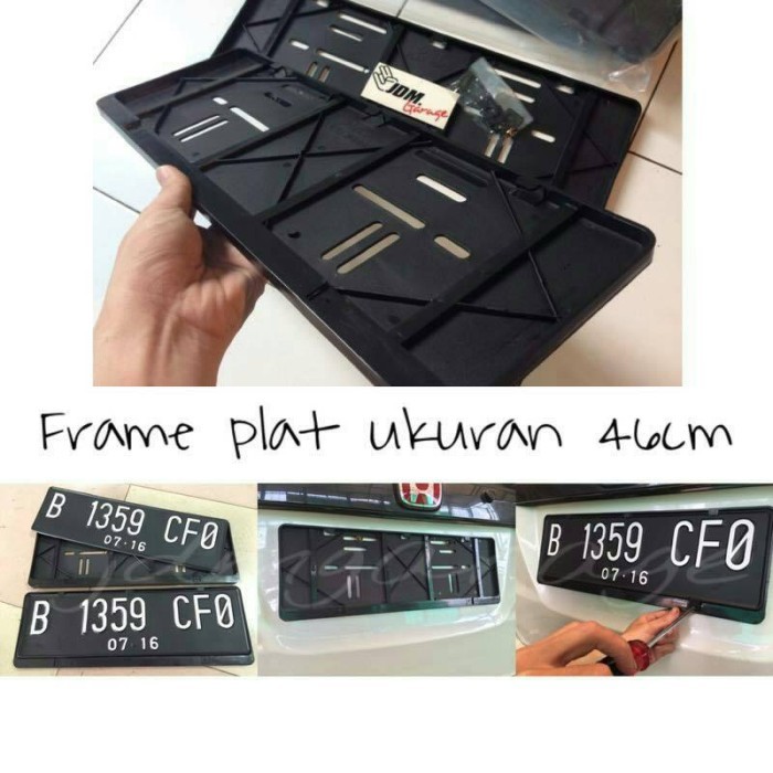 Jual Ready tempat plat Nomot Mobil - ukuran plat 46cm | Shopee Indonesia