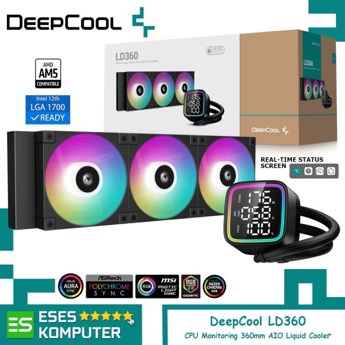 Jual Sale Aio Deepcool Ld360 Digital Argb 360Mm High Performance Liquid ...